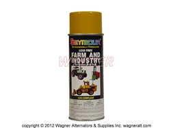 OLD CAT YELLOW ENAMEL PAINT